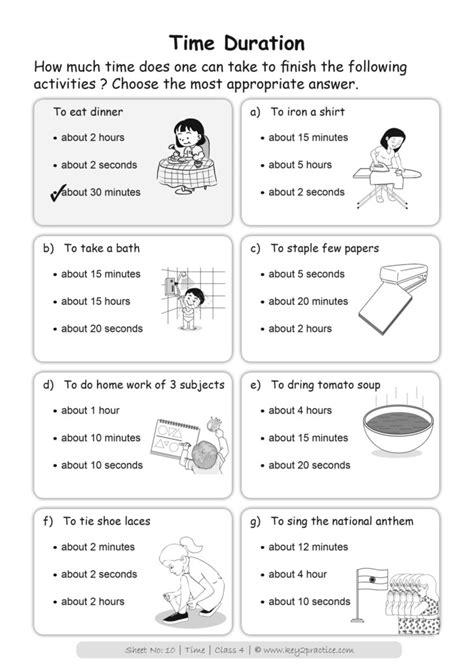Image result for Learning Time Grade 4