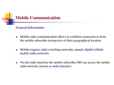Image result for Mobile Communication Lectures