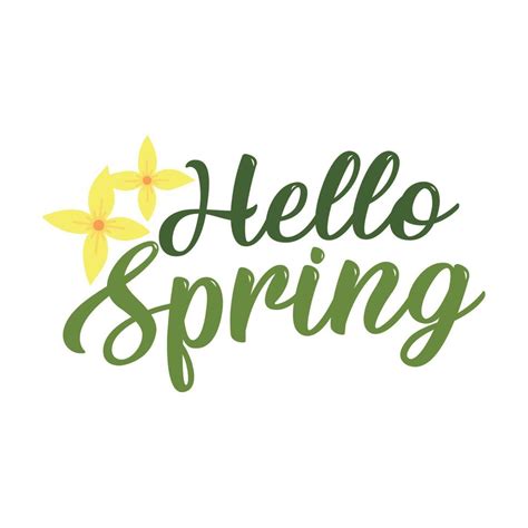 Image result for Hello Spring Text
