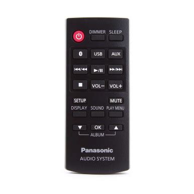 Image result for Panasonic Audio System Remote Control