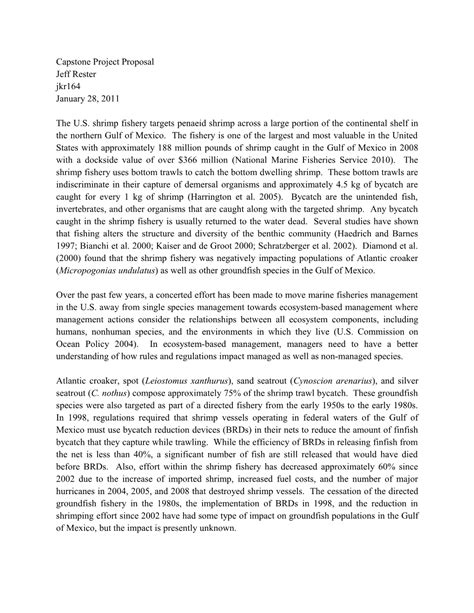 Image result for Capstone Project Proposal Overview Example