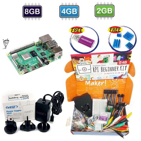 Image result for Raspberry Pi 4 Model B Kit Mouse