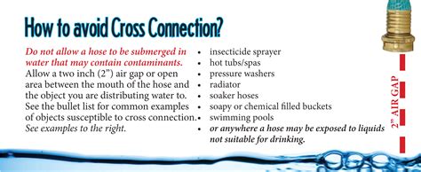 Image result for Water Cross Connection