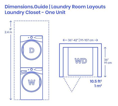 Stackable Washer & Dryer Dimensions (with Drawings) | Upgradedhome.com