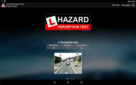 Image result for Hazard Perception Test Hazard Perception Clips