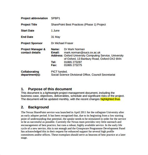 Image result for Project Brief Description Sample