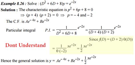 Image result for Particular Integral Method