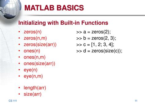 Image result for MATLAB Basics Ppt