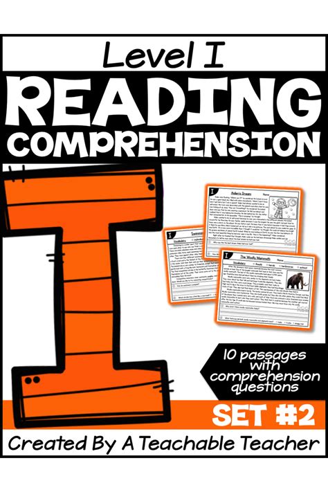 Image result for Reading Comprehension Level 1