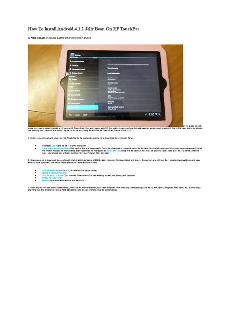 Image result for Android 4 1 Tablet User Guide