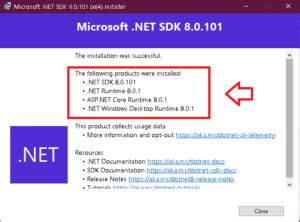 Image result for ASP.NET Core Runtime Installation