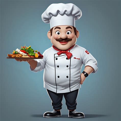 Download Chef, Cartoon Character, Food. Royalty-Free Stock Illustration ...