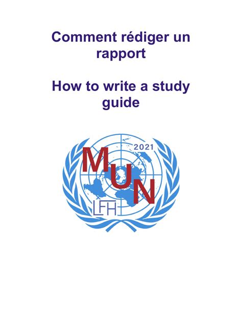 Image result for How to Write a Study Guide
