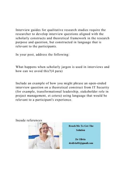 Image result for Interview Research Paper Example