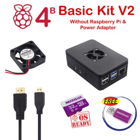Image result for Raspberry Pi 4 Model B Kit Mouse
