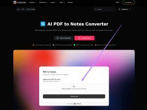 Image result for Convert PDF to Notes