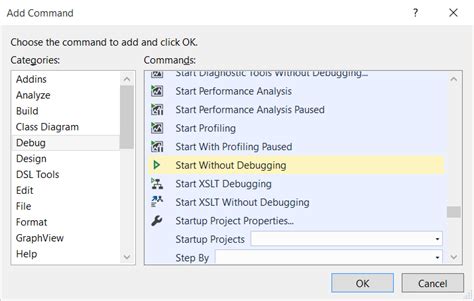 Image result for Start without Debugging Visual Studio