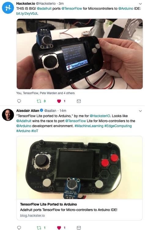 Image result for Tensorflow Lite Arduino