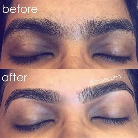 Image result for Threaded Eyebrows