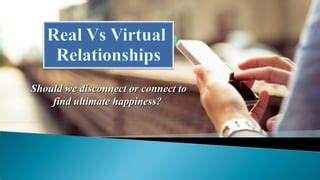 Image result for Real and Virtual Place Connection