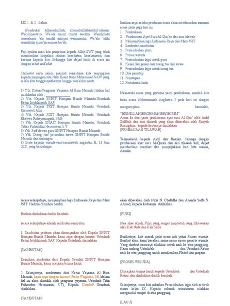 Image result for Script for MC