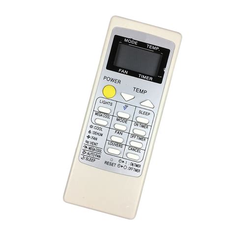 Image result for Sharp Portable AC Remote