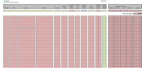 Image result for Statutory Redundancy Calculator Excel