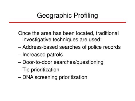 Image result for Geographic Profiling