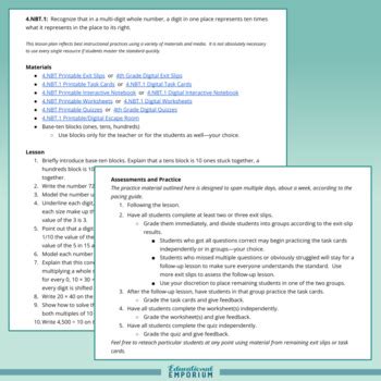 Image result for 4th Grade Lesson Math Template