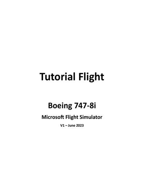 Image result for Flight Sim B747 Tutorial