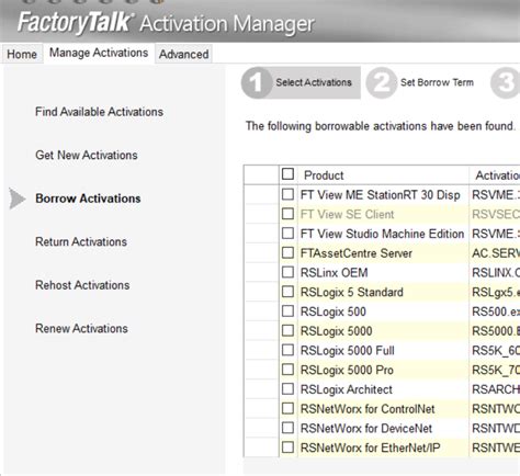 Image result for FactoryTalk Activation Type