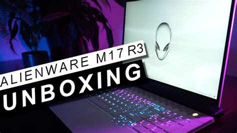 Image result for Alienware M17 R4 Unboxing 2021