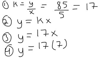 Direct Variation Table | Educreations