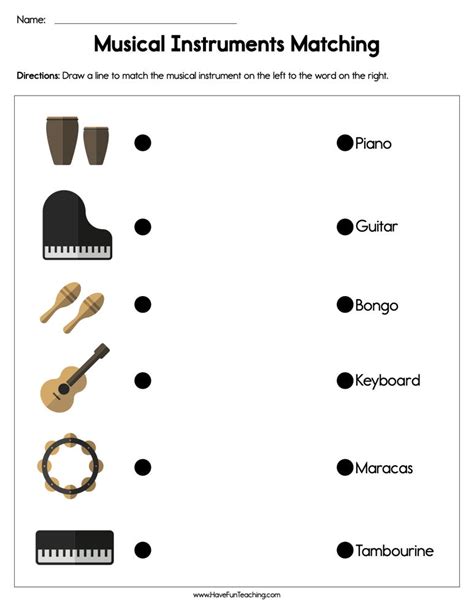 Image result for Triangle Instrument Worksheet