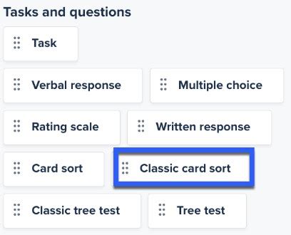 Image result for Card Sort User Testing