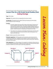 Image result for Cubing Lesson Plans