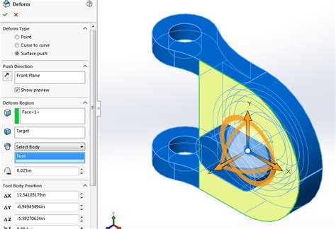 Image result for SolidWorks Deform