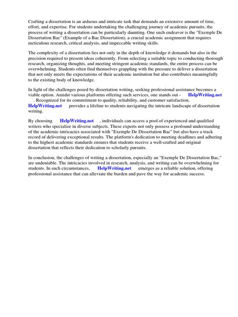 Image result for Dissertation Explicative Exemple