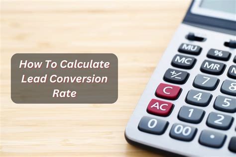 Image result for Lead Conversion Rate Formula