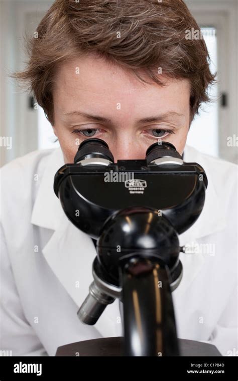 Image result for Looking through Microscope