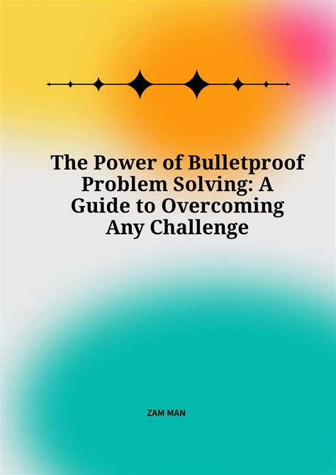 Image result for Good Read Bulletproof Problem Solving