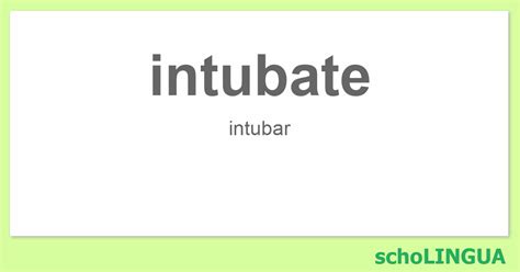 Image result for Intubate