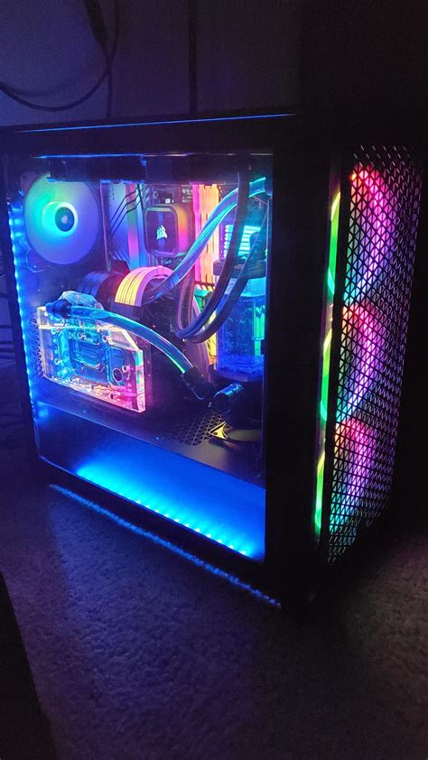 Image result for Full RGB Custom Loop PC