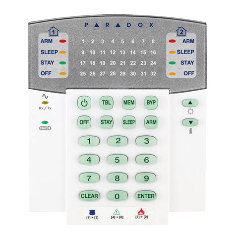 Image result for Paradox Keypad