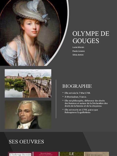 Image result for Olympe De Gouges Problematique