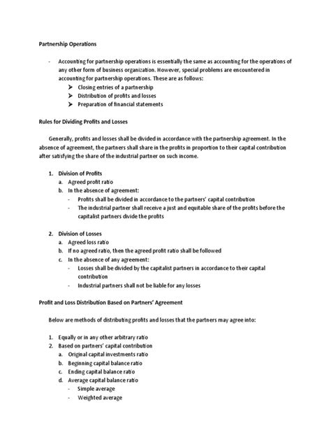Image result for Partnership Income Statement Example