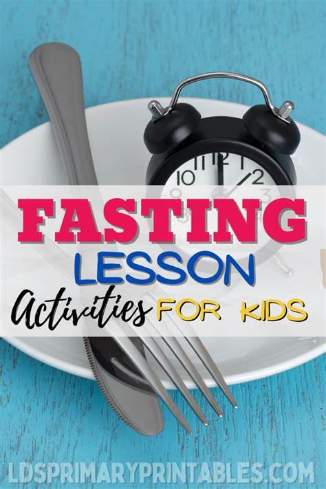 Image result for Object Lesson Fasting and Prayer