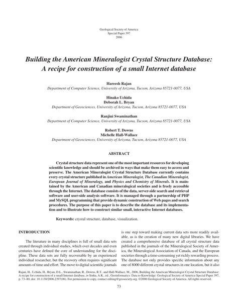 Image result for Crystal Database