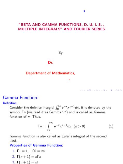 Image result for Beta Gamma Function