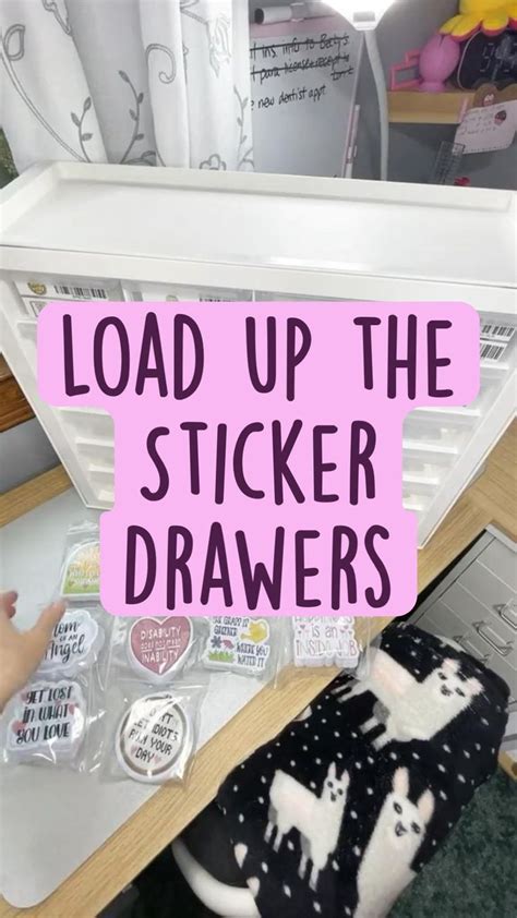 Image result for Sticker Storage Drawers